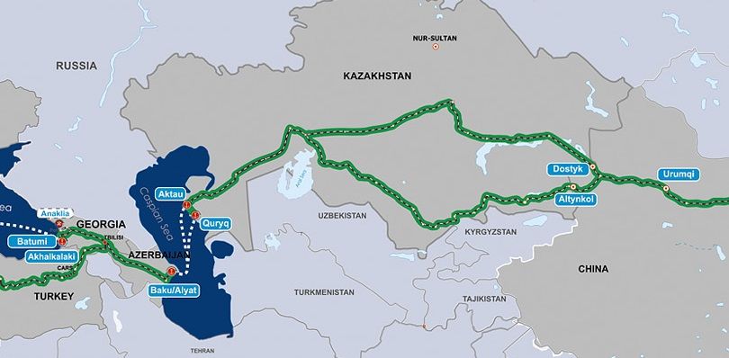 Transit to Azerbaijan via Iran - AtaTarabarAtlas: International Transportation Company